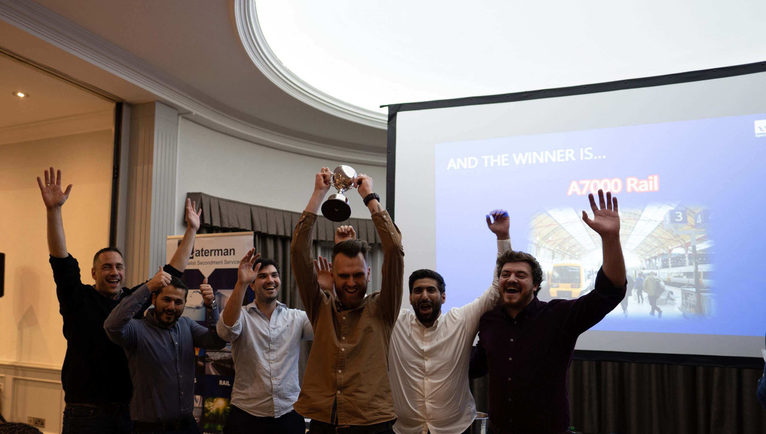 Celebrating Rail, Energy & Aviation Team Success